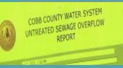 Cobb County Water System Reports Latest Sewage Overflow Impacting Local ...